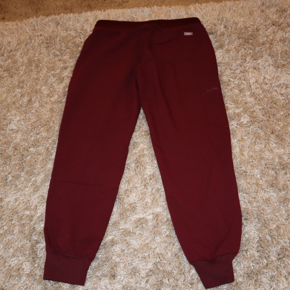 Figs | Pants & Jumpsuits | Sp Figs Maroon Joggers | Poshmark